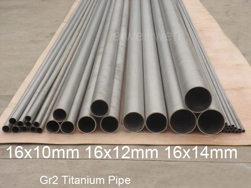 30pcs 16x10mm ti pipe TA2