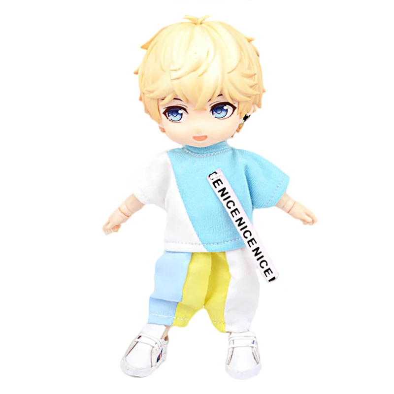 Ropa de muñeca obitsu 11, camisa de manga corta para ob11,obitsu11 ...