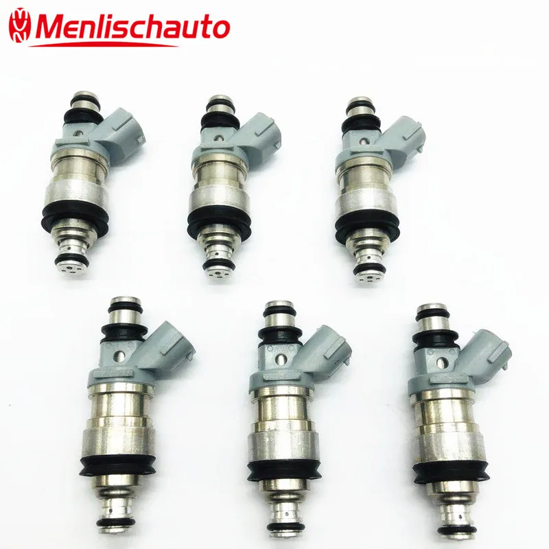 6PCS-Original-Fuel-Injector-23250-62030-23209-62030-FJ180-For-Japaness ...