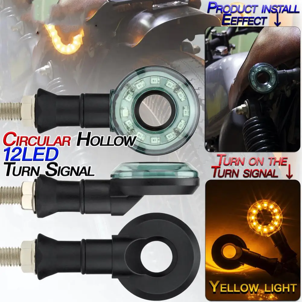 1-Pair-Motorcycle-Turn-Signal-Universal-LED-Turn-Signal-Light-Round ...