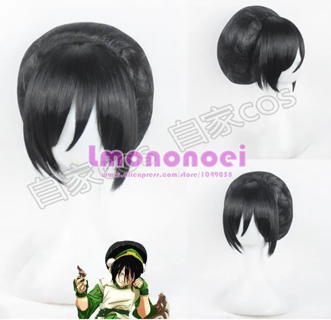 Toph Cosplay Wig