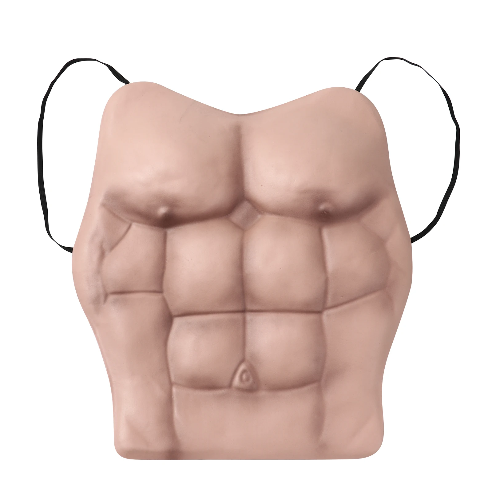 Simulation Fake Chest Muscles Men Cosplay Foam Abdominal Muscle Mold ...