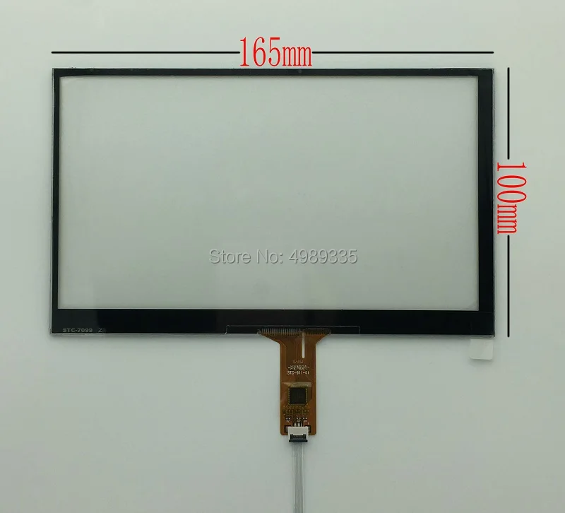 7 inch capacitive touch screen 165X100 capacitive touch IIC capacitive ...
