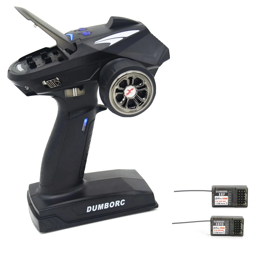Купить DumboRC X6P 2 4G 6CH передатчик X6F светодиодный приемник с ...