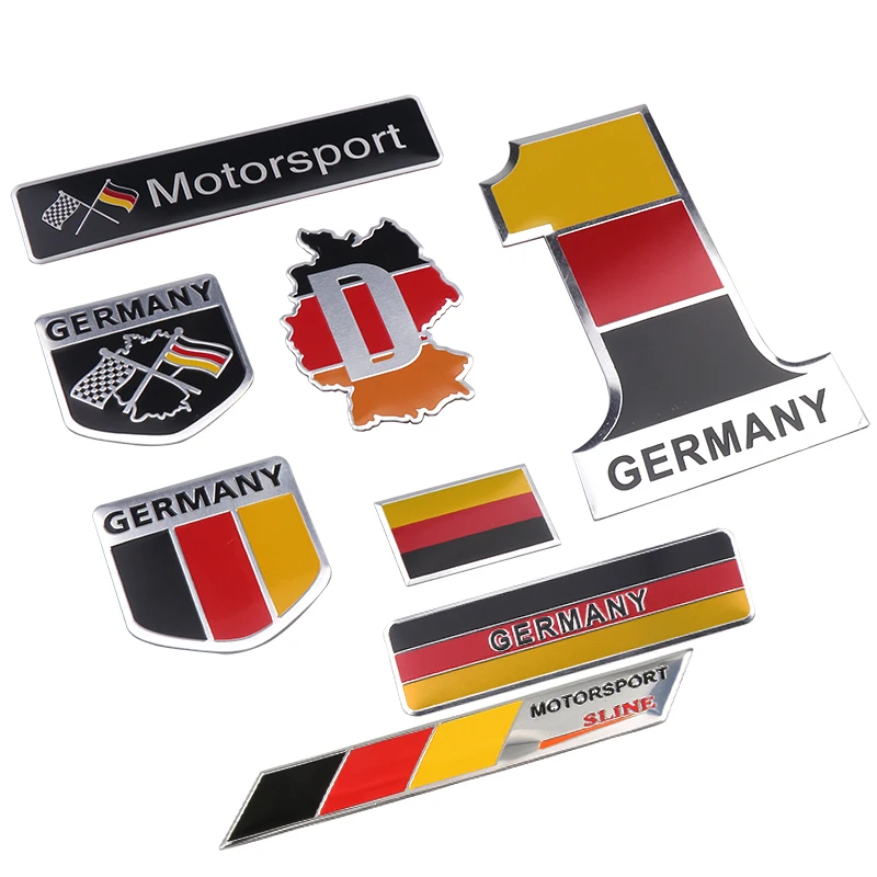 3D-Aluminum-Germany-Flag-Badge-Auto-Car-Body-Rear-Trunk-Decor-Stickers ...