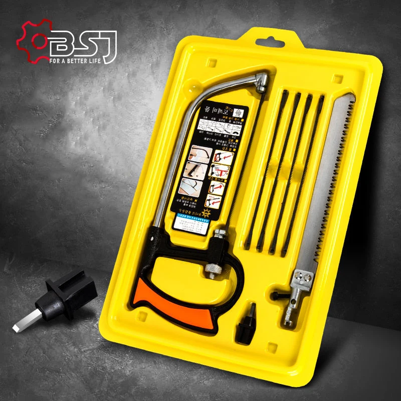 Multi-Purpose-Hand-Saw-Kit-DIY-Steel-Saw-Metal-Madeira-Vidro-6-L-minas ...