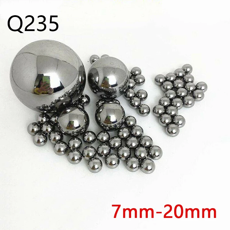 Q235 Solid Iron Ball 7 7.5 8 8.5 9 9.5 10 11 12 12.7 14 15 16 17 18 19 20mm High Quality Smooth ...