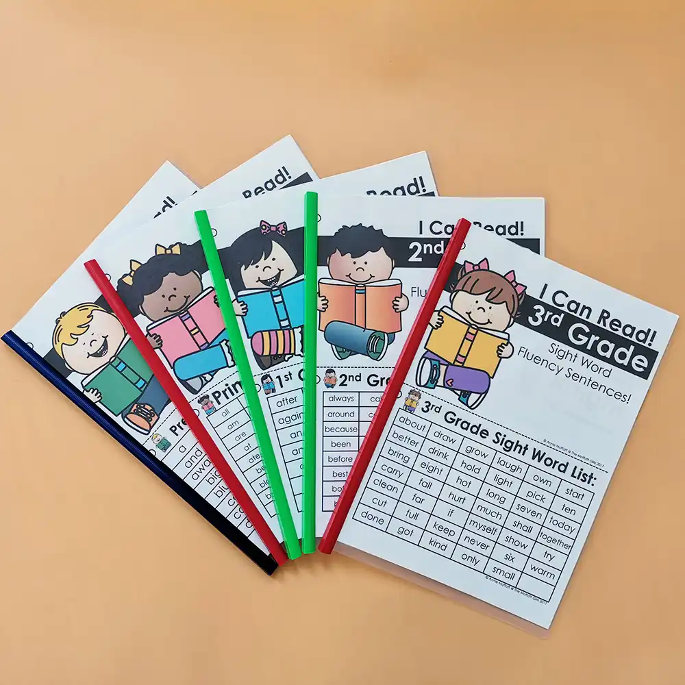 Sight Word Fluency Pyramid Sentences The Bundle Wooksheet Children ...