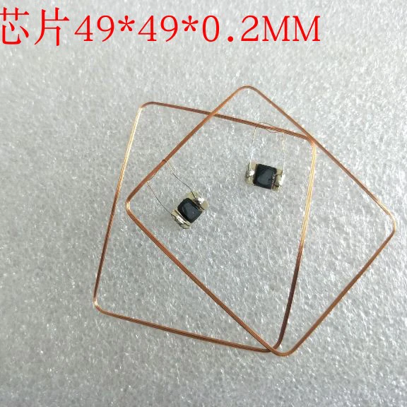 13.56MHz HF COB and antenna IC welding coil domestic Fudan F08 chip ...