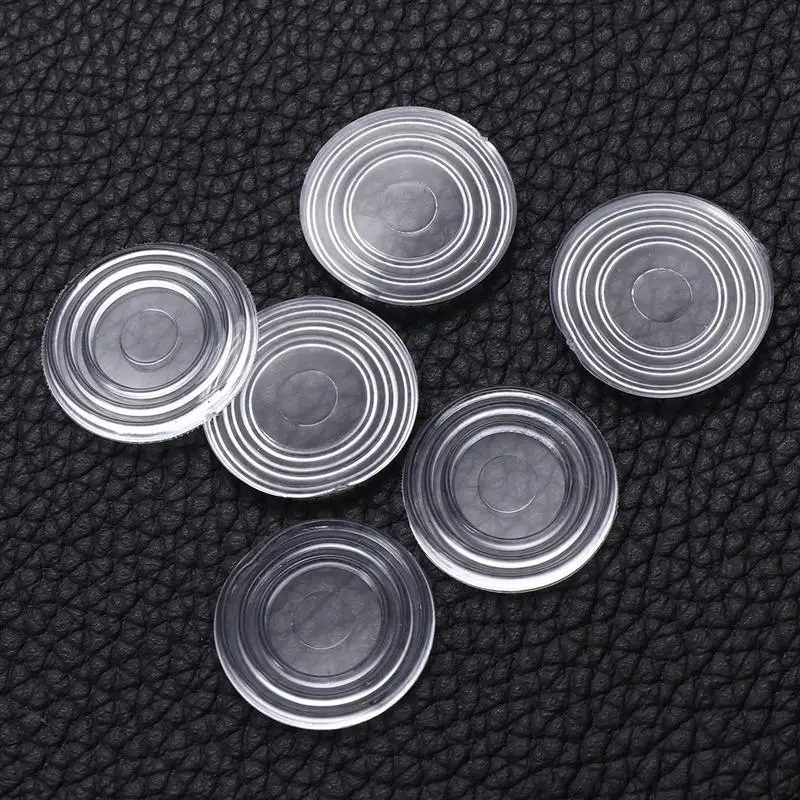 30Pcs-18PCS-Furniture-Bumpers-Glass-Table-Pads-Round-Transparent-Rubber ...