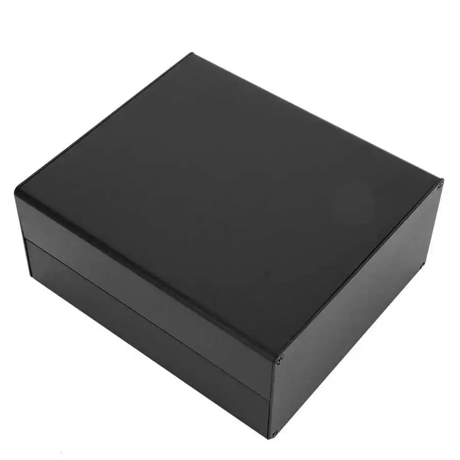 80x160x180mm-Waterproof-Junction-Box-Black-Metal-Aluminum-Case ...