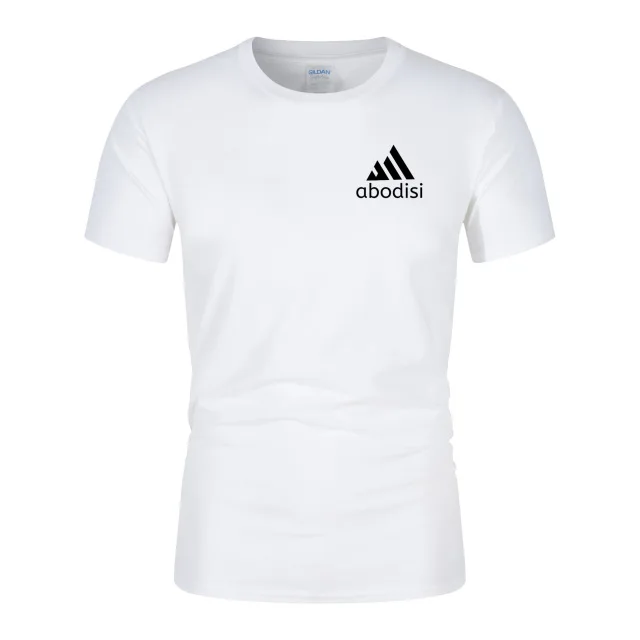 Abodisi adi ブランド男性の tシャツトップス半袖綿 100% tシャツ速乾性、通気性カジュアルフィットネススポーツウェア|T ...