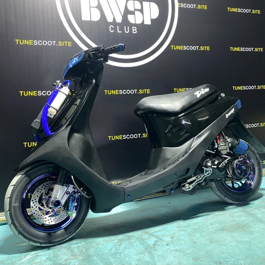 SCOOTER DIO AF18 125CC BLACK EDITION WATER COOLING BY BWSP – SmeshMega.com
