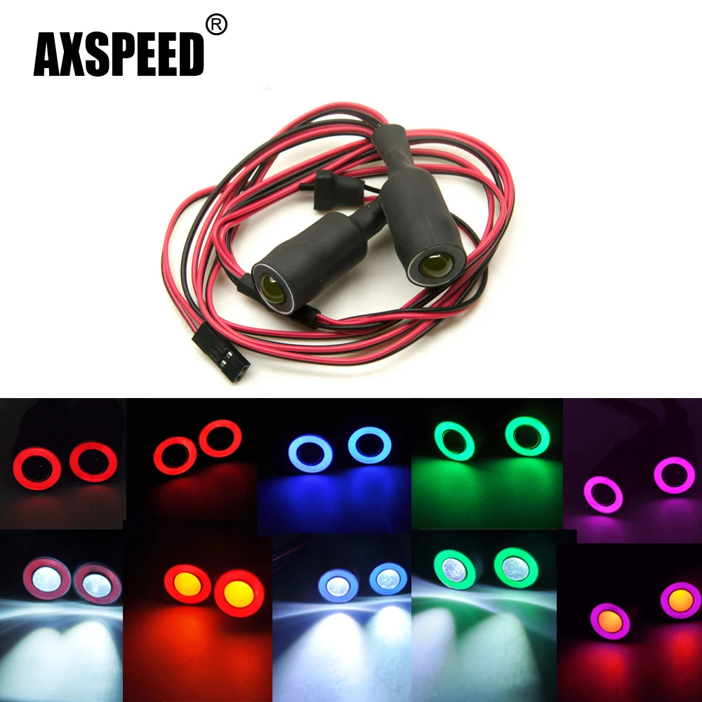 AXSPEED Angel & Demon Eyes LED 2 Leds Headlight Headlamps Bulb 10/13/17 ...