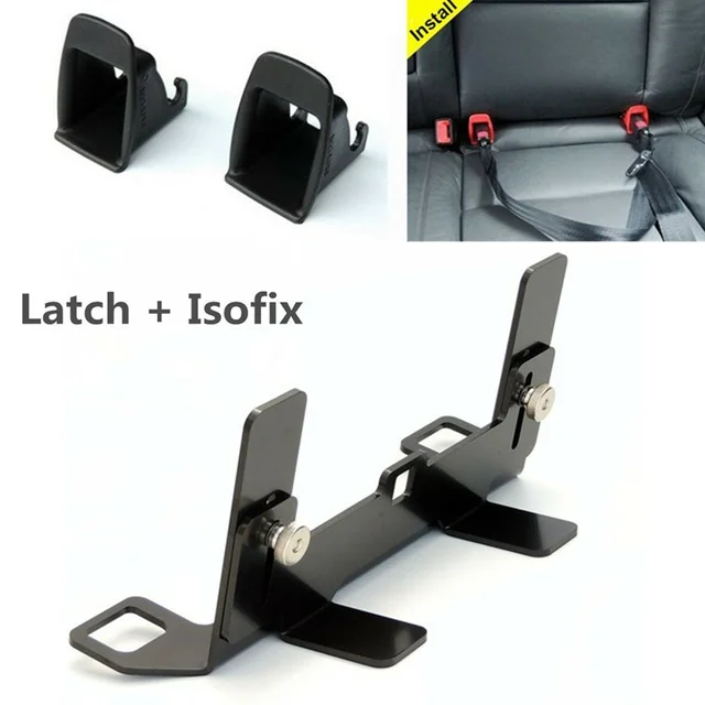 Universal for ISOFIX Latch Interface Car Child Seat Mount Bracket,Latch ...