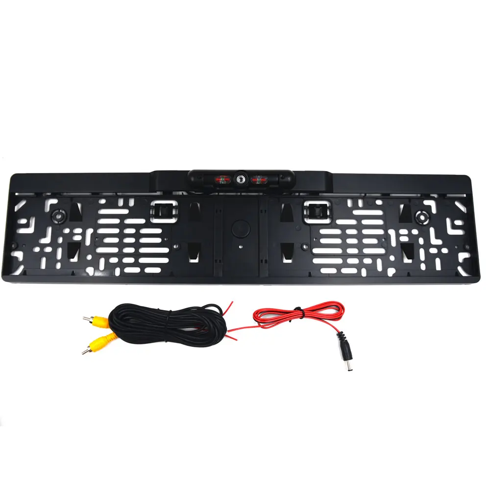 European Car License Plate Frame Number Plate Holder with 4 IR LED ...