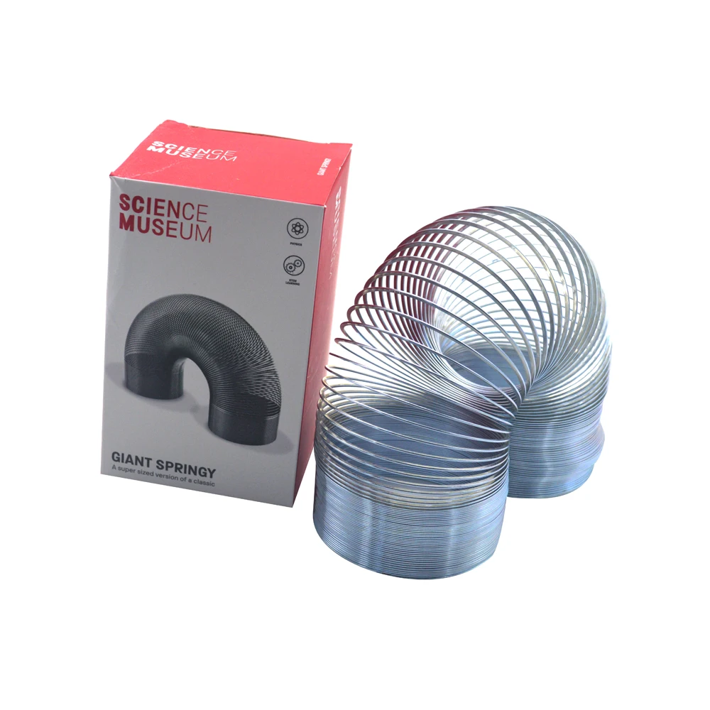 OD-80MM-Length-100mm-Silver-Large-Magic-Metal-Slinkys-Spring-Classic ...