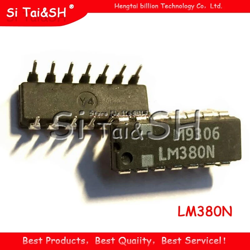 5PCS LM380N LM380 380N DIP DIP 14 audio amplifier p new original ...