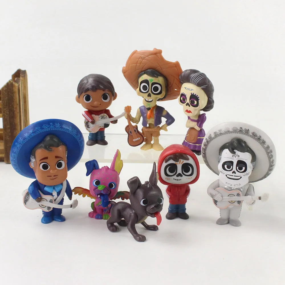6-9cm-8pcs-Lot-Disney-Movie-Coco-PVC-Action-Figure-Model-Toys-Mini ...