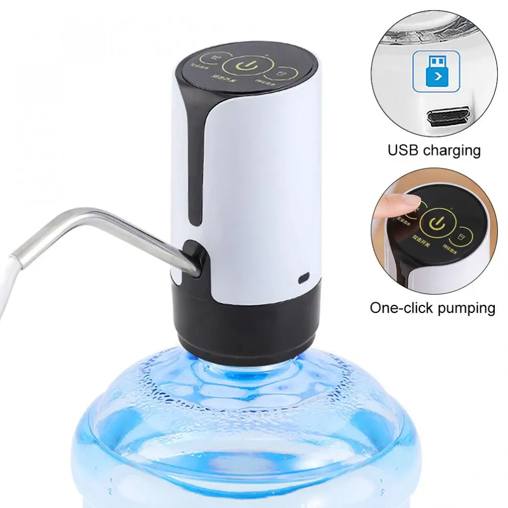 Two Kinds Portable Touch button Electric Water Pump with USB Cable and ...