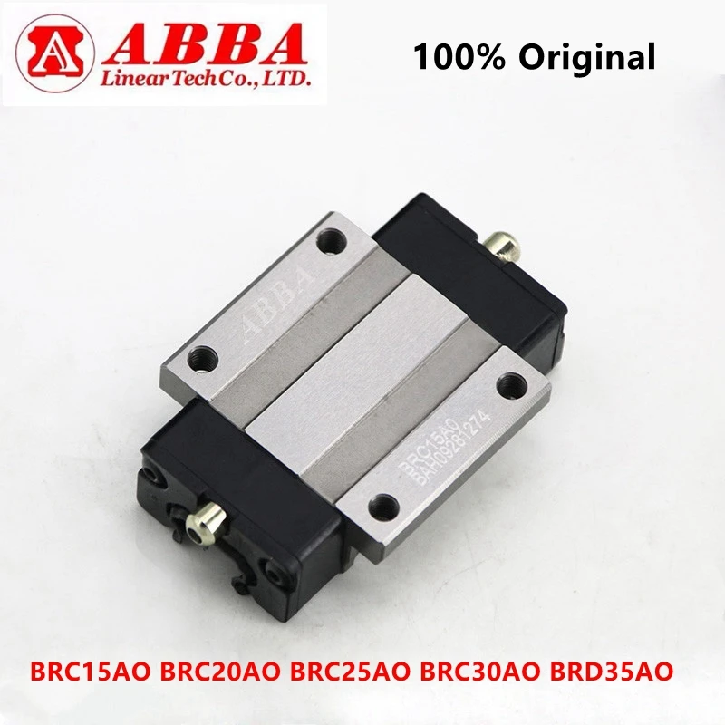 Original-Taiwan-ABBA-Flange-Linear-block-BRH15A-BRC15A0-BRH20A-BRC20A0-BRH25A-BRC25A0-BRH30A ...