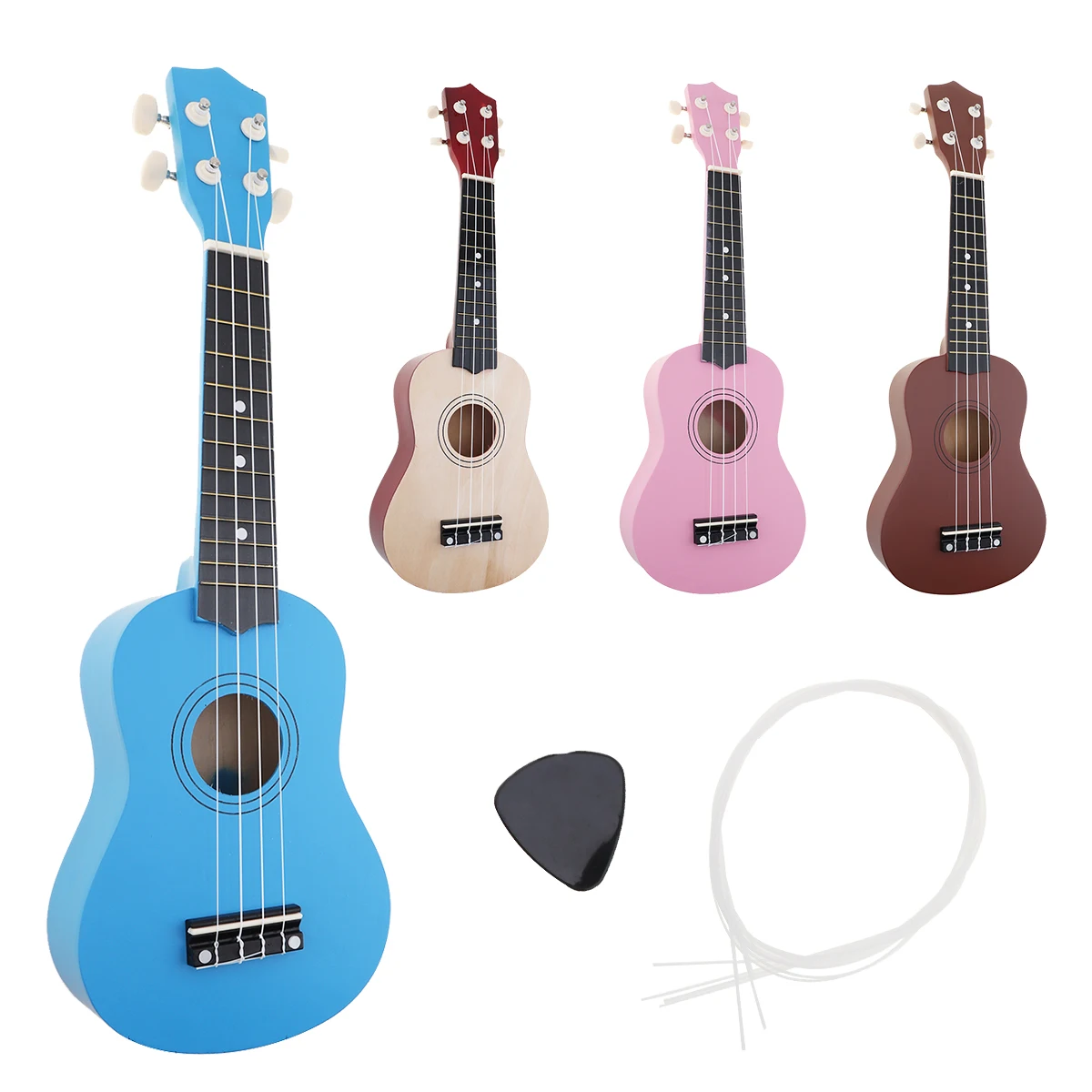 21 Inch Soprano Ukulele Beginners Children Christmas Gifts Hawaii Four ...