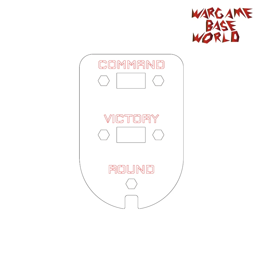Wargame Base World Wound Counter/Tracker/Dial/Marker command points 1 ...