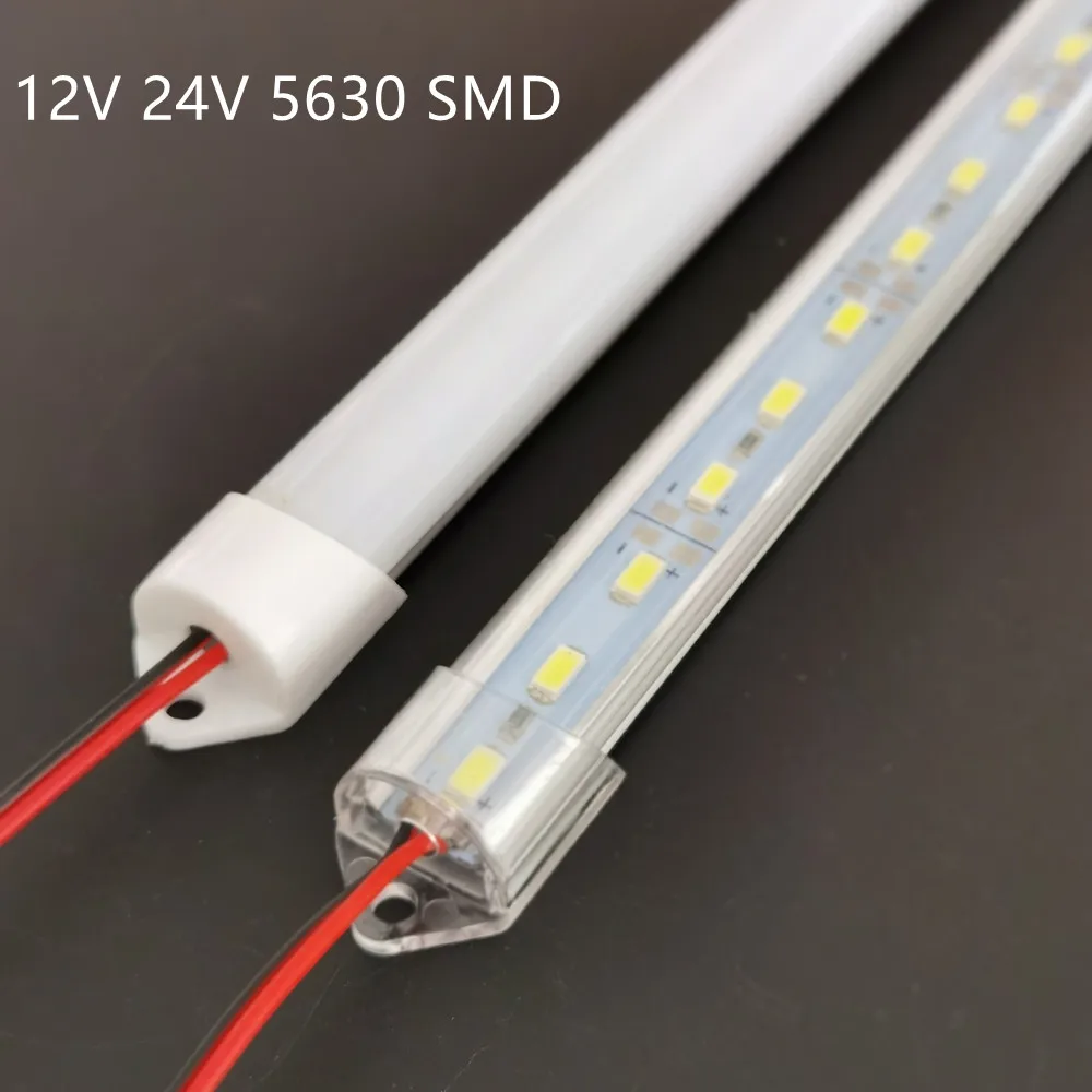 12V/24V 24 LED Light Strip 330X15MM Hard Rigid Tube Bar Lamp IP65 ...