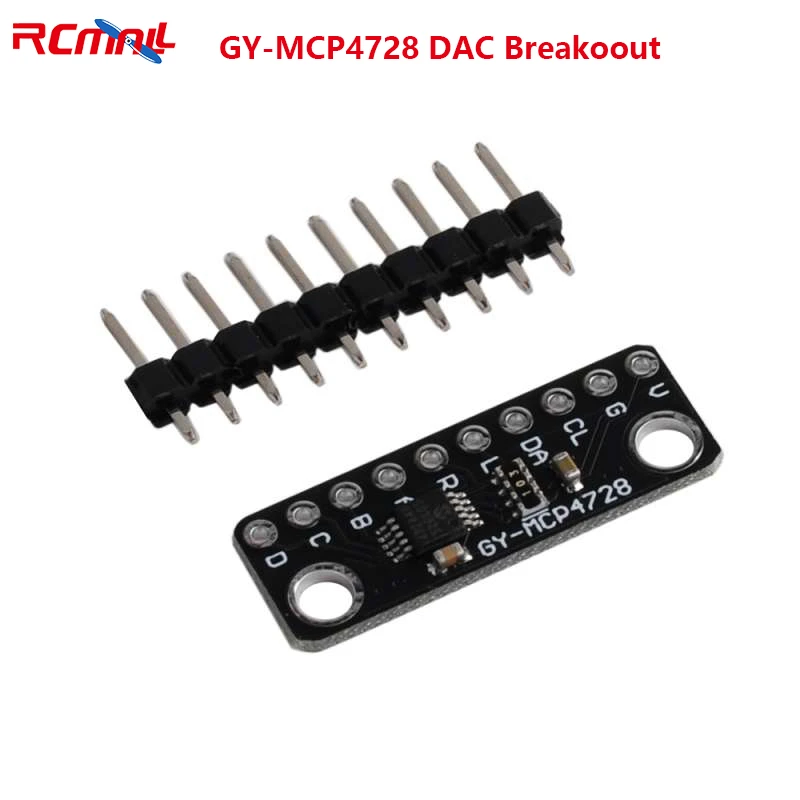 MCP4728 12 Bit 12bits I2C Digital to Analog Converter DAC Breakoout Sensor Module GY-MCP4728 Low ...