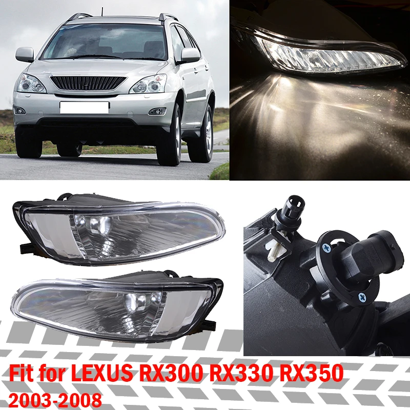 Front-Bumper-Lamp-Fog-Light-Assembly-Set-Fit-For-Lexus-RX300-RX330 ...