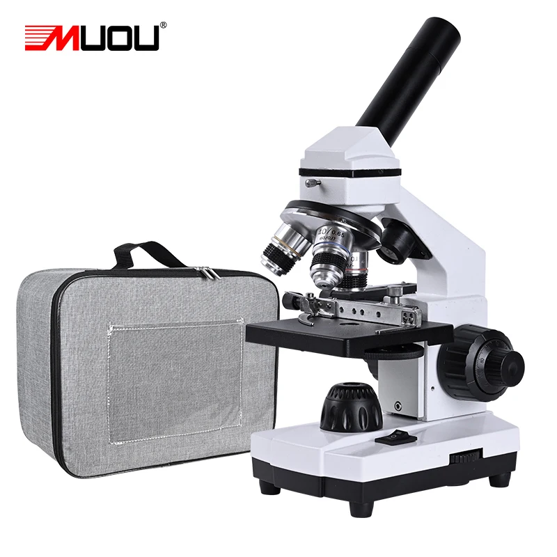 Zoom 2000x coarse Micro abjustment coaxial HD Biological Microscope ...