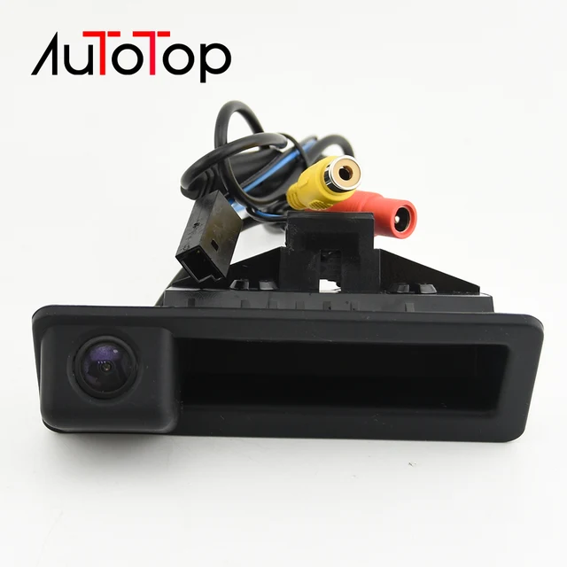 AUTOTOP Car Rear View Camera Reverse Parking Backup Trunk Handle Camera For BMW E60 E61 E70 E71 ...