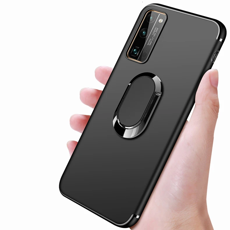 Realme 8 Pro RMX3081 용 새로운 패션 풀 커버 Realme 8 최고 품질의 금속 링 홀더 마그네틱 TPU 백 ...