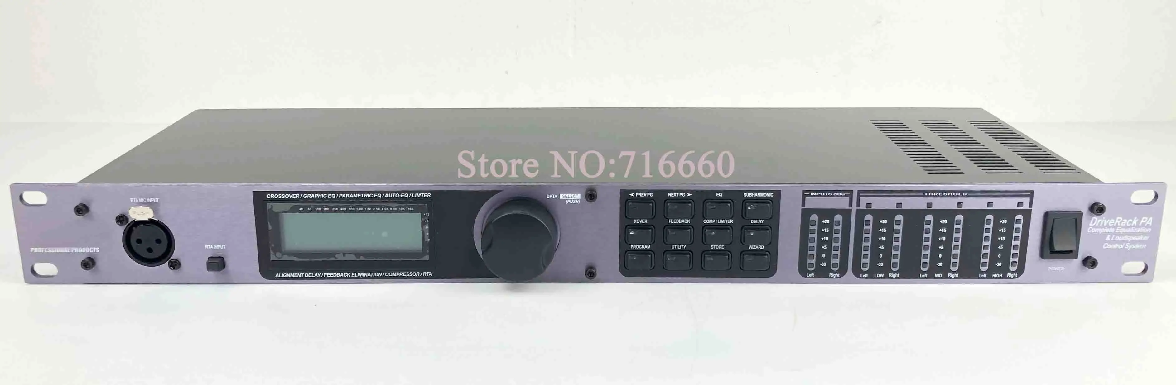 High Quality Digital Processor 2in6out Driverack Pa Professional Sound ...