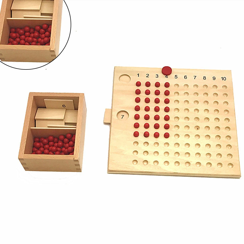 Early Wooden Montessori Materials Mathematics Teaching Toys ...