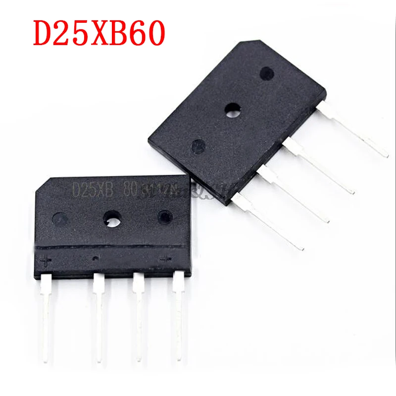 5pcs/lot D25xb60 D25sb60 D25xb80 D25sb80 25a 600v/800v Power Bridge ...