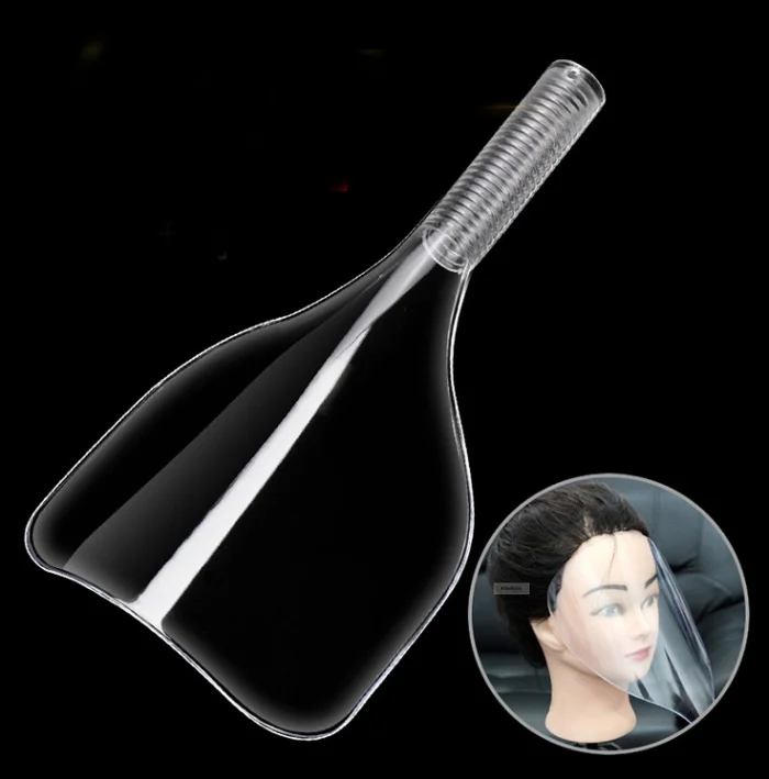 1pc plastic haircut mask barber spray shield shock protector salon ...