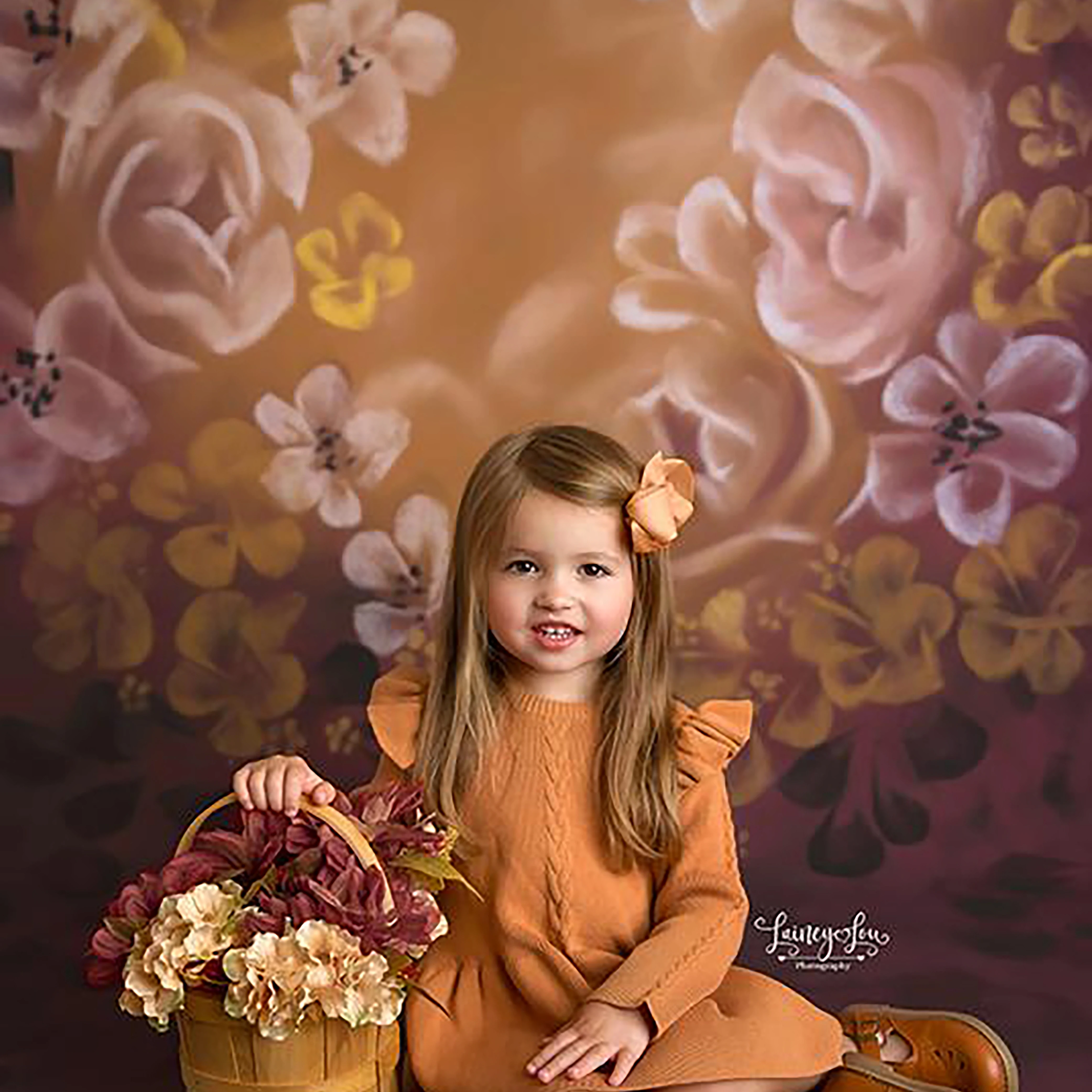 Pink And Brown Baby Background