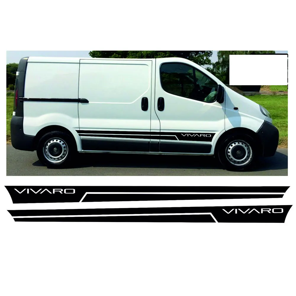for VAUXHALL VIVARO Camper Side Stripes Decals Stickers Van Graphics ...