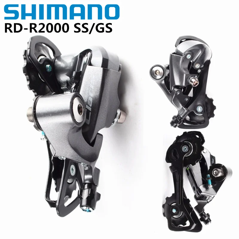 Shimano Claris R2000 2400 SS GS 8 Speed Short Cage Rear Derailleur ...