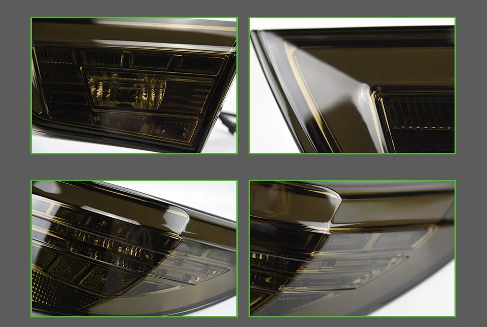 Toyota Mark X Tail Lights 2013-2019 Reiz Led Tail Lamp Light Led Drl ...