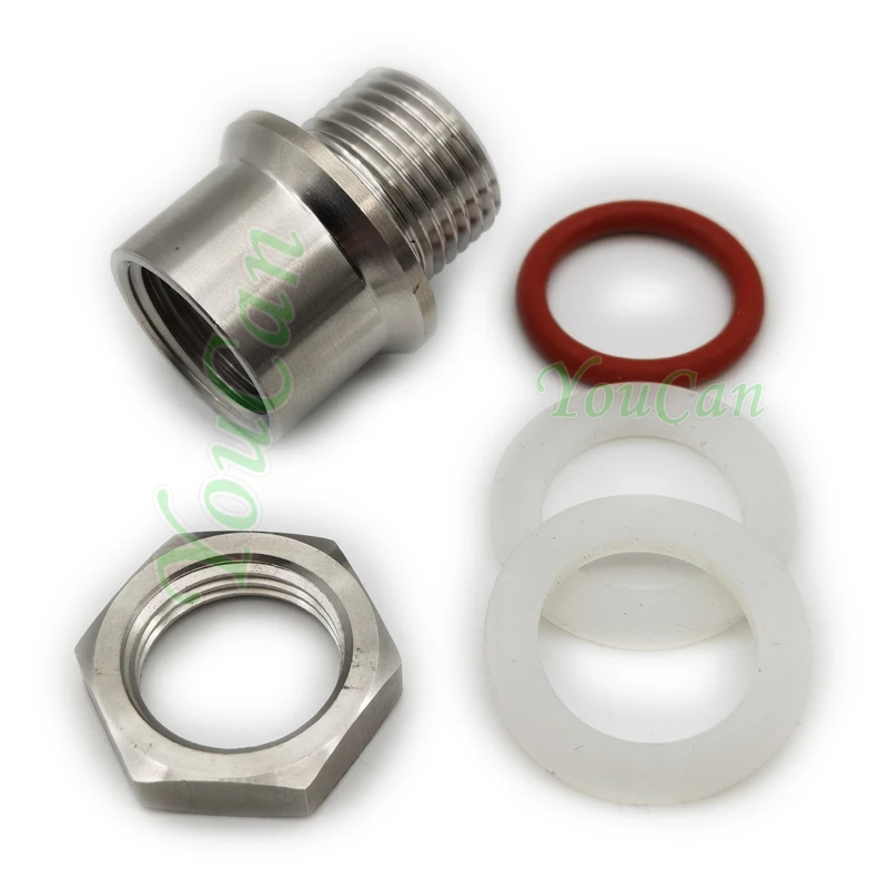 Stainless-Steel-1-2-BSP-Weldless-Male-Female-Bulkhead-Fitting-for-Beer ...