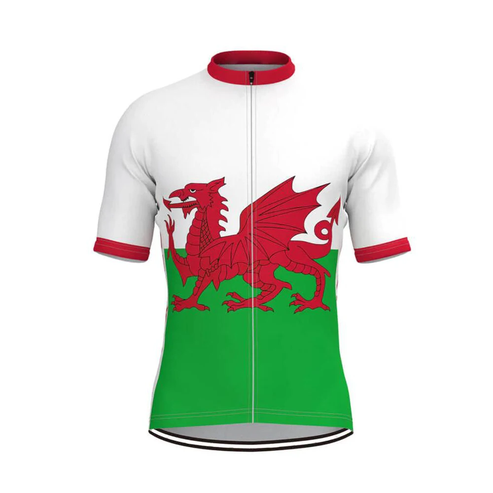 Wales-Cycling-Jersey-Men-Summer-Short-Sleeve-Cycling-Tops-Team-Ride ...
