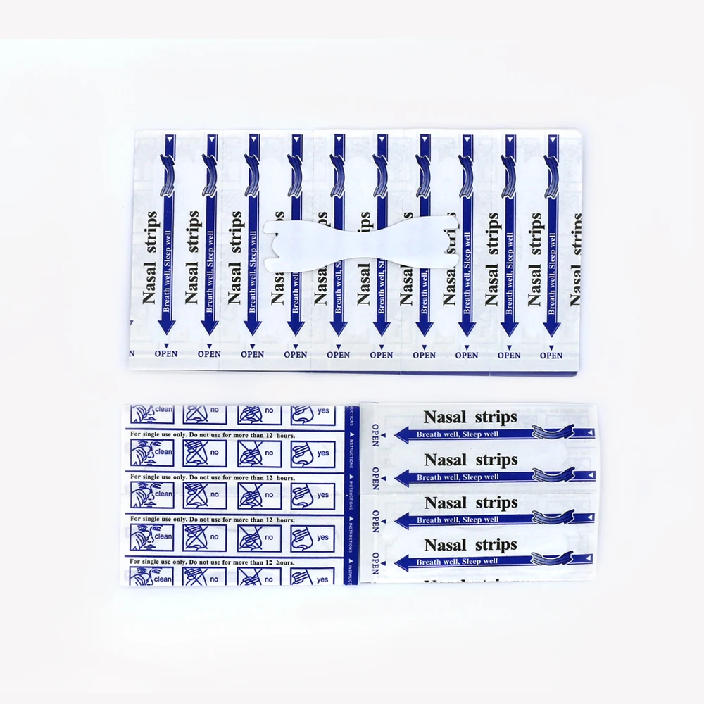500pcs/lot (66x19mm) High Quality Better Breath Large Nose Plaster Stop ...