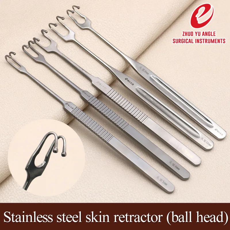 Stainless-steel-skin-retractor-double-eyelid-pouch-retractor-double ...