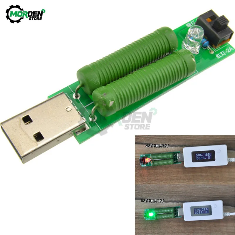 1A/2A USB Load Resistance Power Resistors Mobile Power Aging Resistors ...