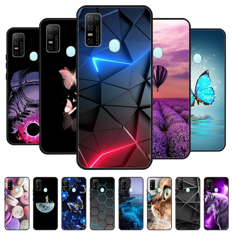 For TCL 20 SE Case Soft Silicone Phone Back Cover For TCL 20 SE TCL20SE ...