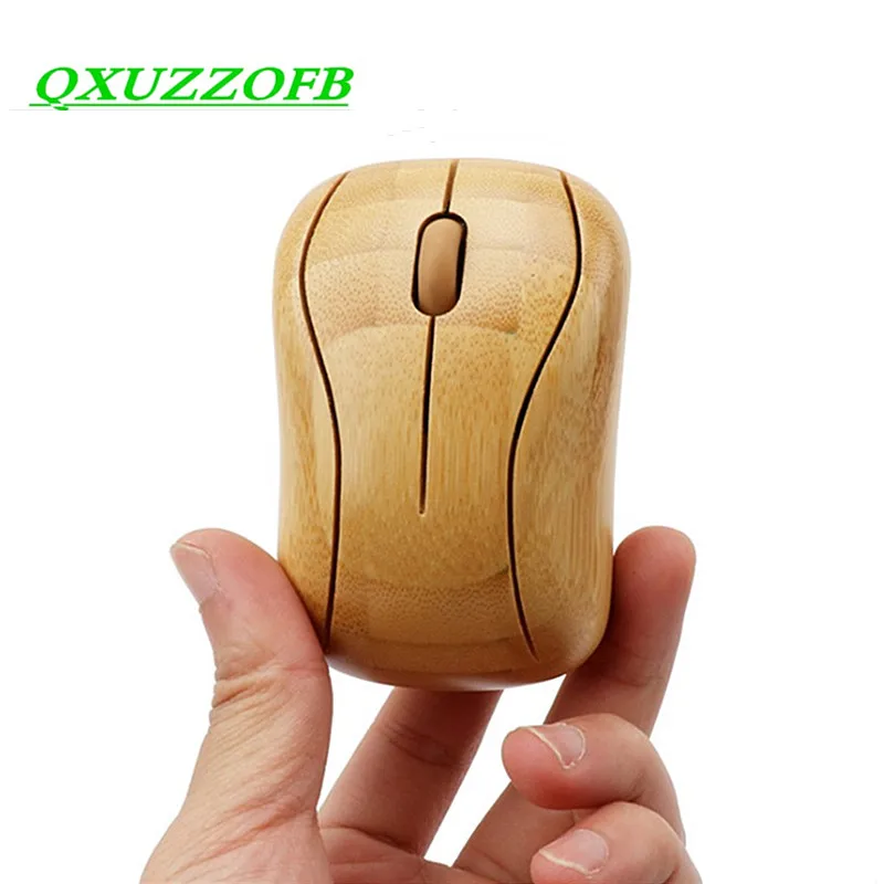 Bamboo-Wireless-Mouse-2-4g-For-Computer-Laptop-Notebook-Teblet-1600DPI ...