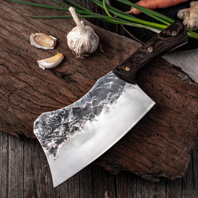 CHUN Forged Bone Chopper Hammer Kitchen Butcher Knife High Carbon ...