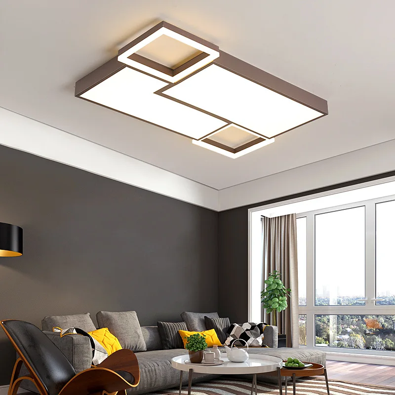 Nordic luminaria led sala de estar decoração lustre teto lâmpada ...